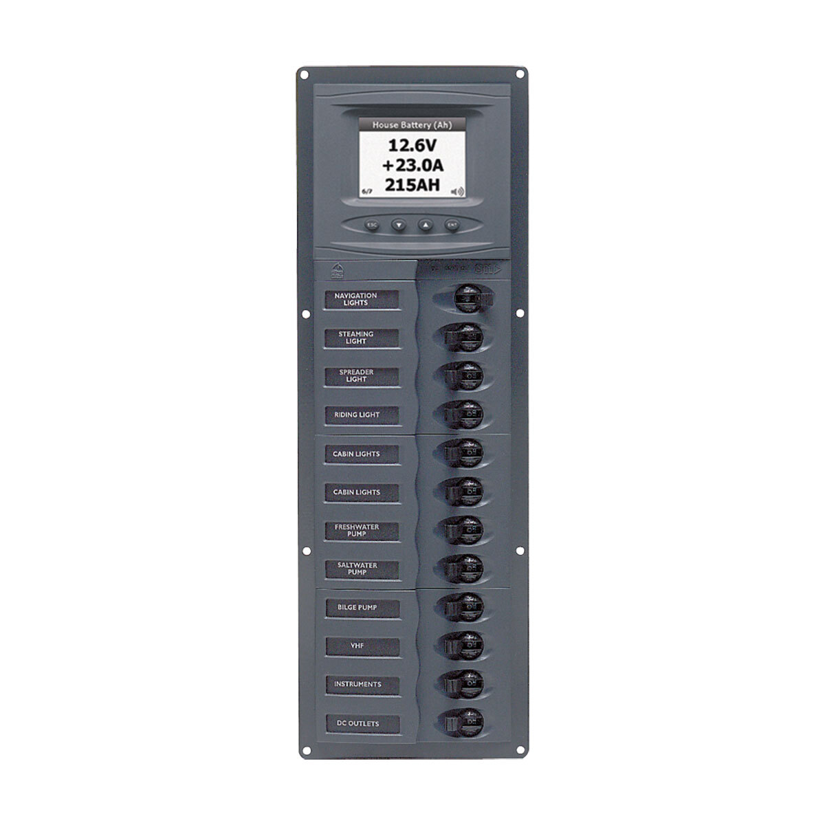 BEP 'Contour' Circuit Breaker Panels - with Digital Meters P-113147