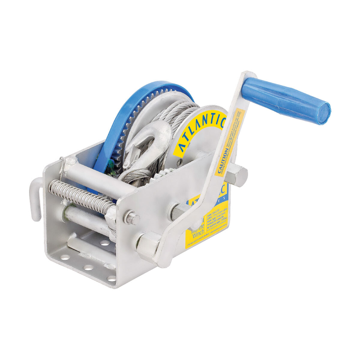 Trailer Winch, 3 Speed, 15:1/5:1/1:1 1500KG
